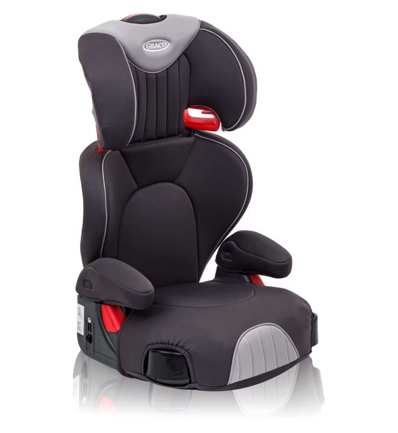 Graco Logico L Highback Booster 2/3 Car Seat - Iron — Pram Centre Derry